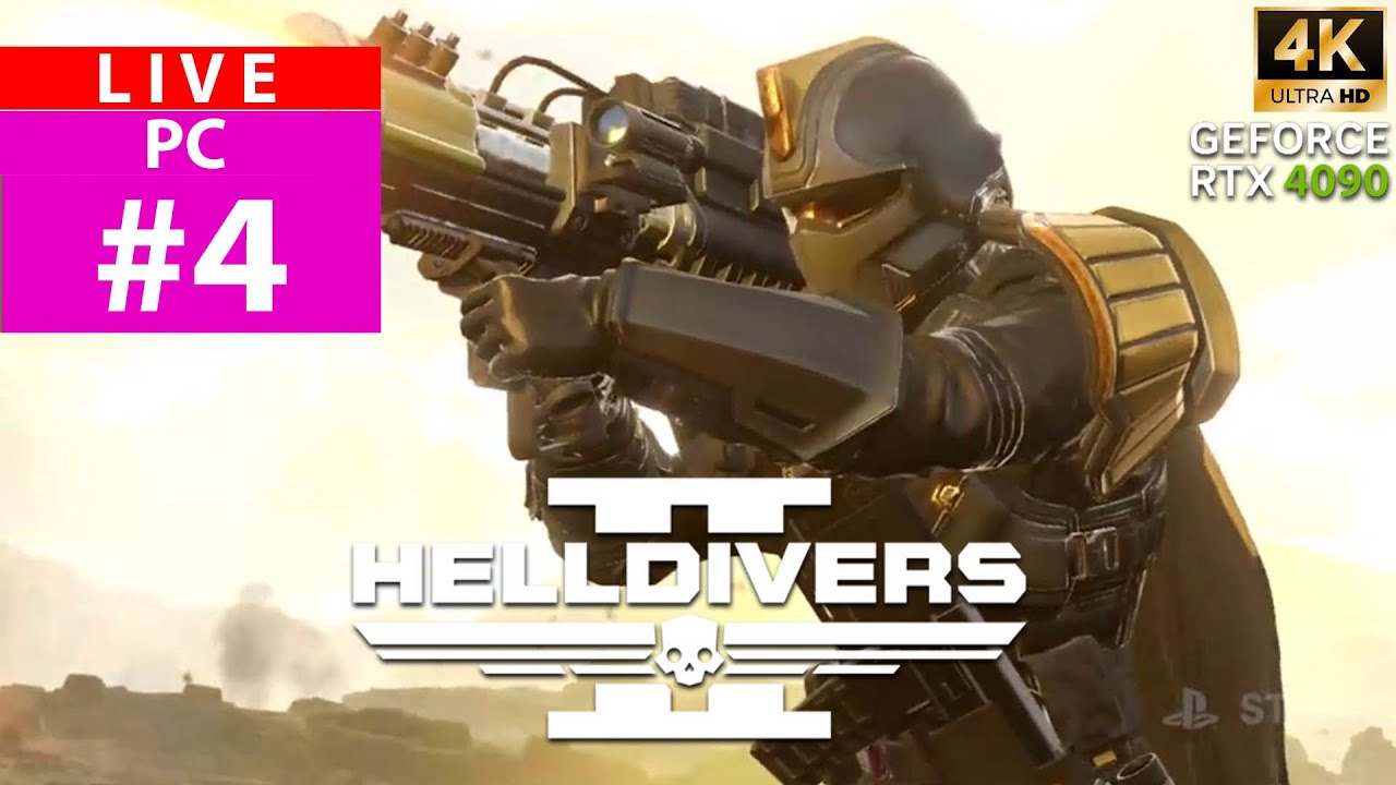 [LIVE] PC l HELLDIVER 2 - ต่อๆ - YouTube