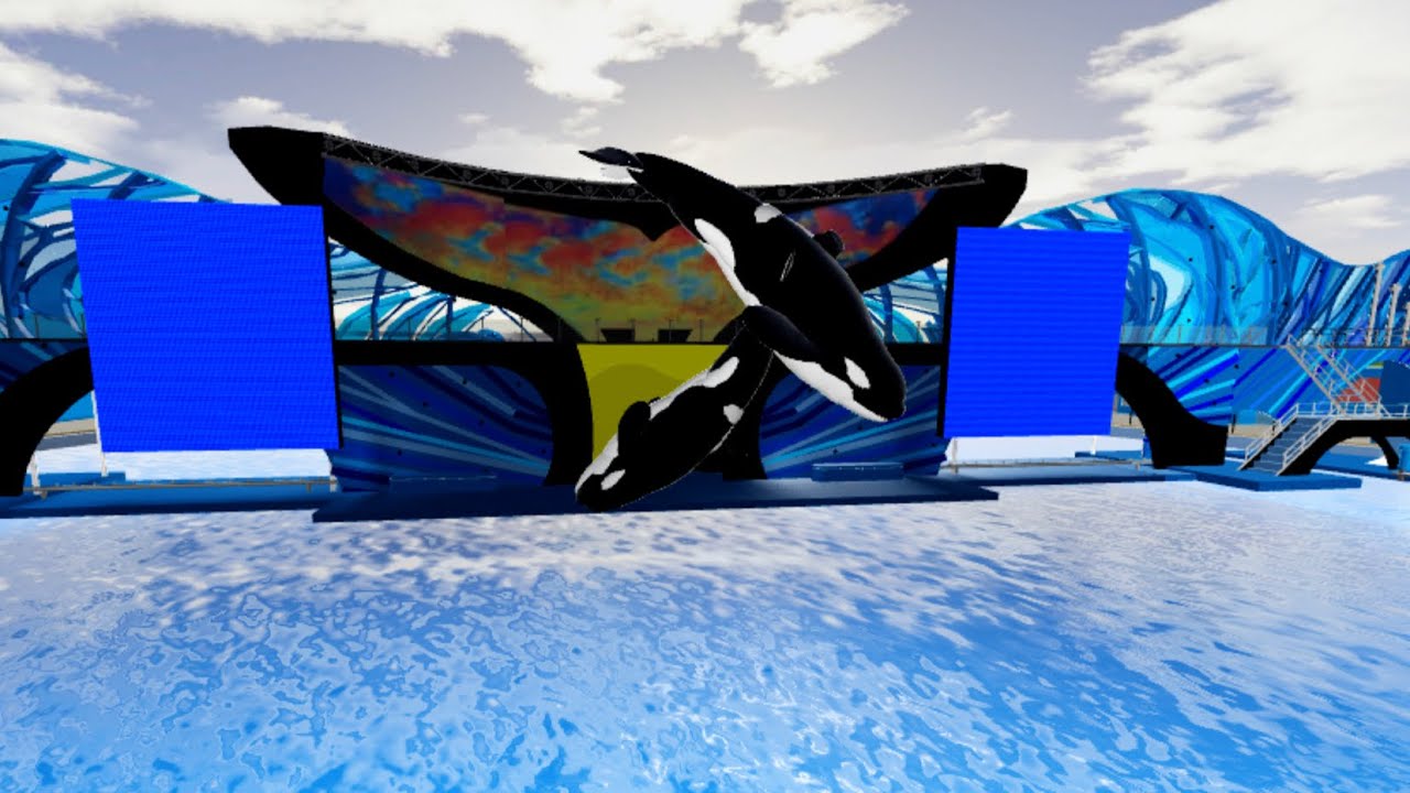 Orca Encounter SeaWorld Orlando Roblox ( Tech ) - YouTube