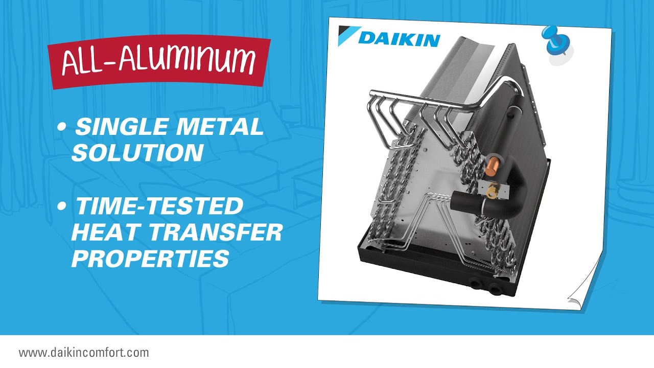 Daikin Evaporator Coils HVAC Facts - YouTube