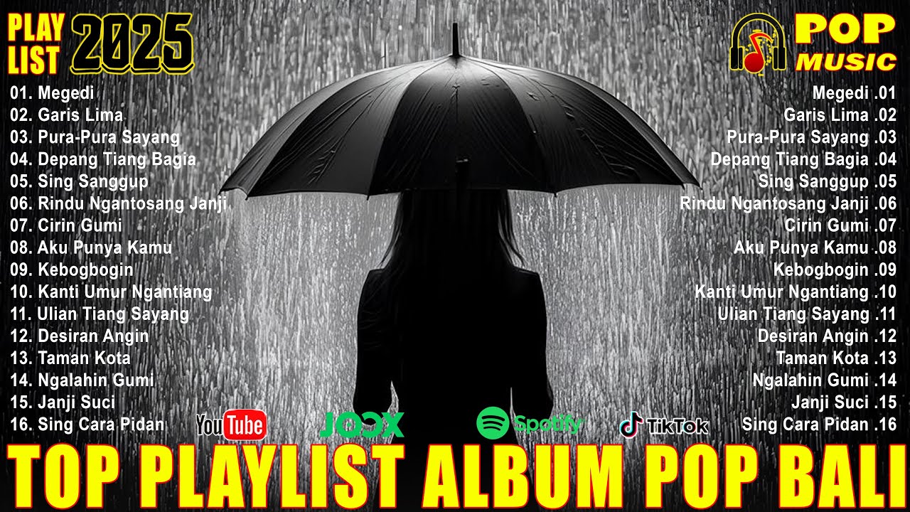 TOP PLAYLIST ALBUM POP BALI || POP BALI PLAYLIST 2025 HITS - PUTRI ...