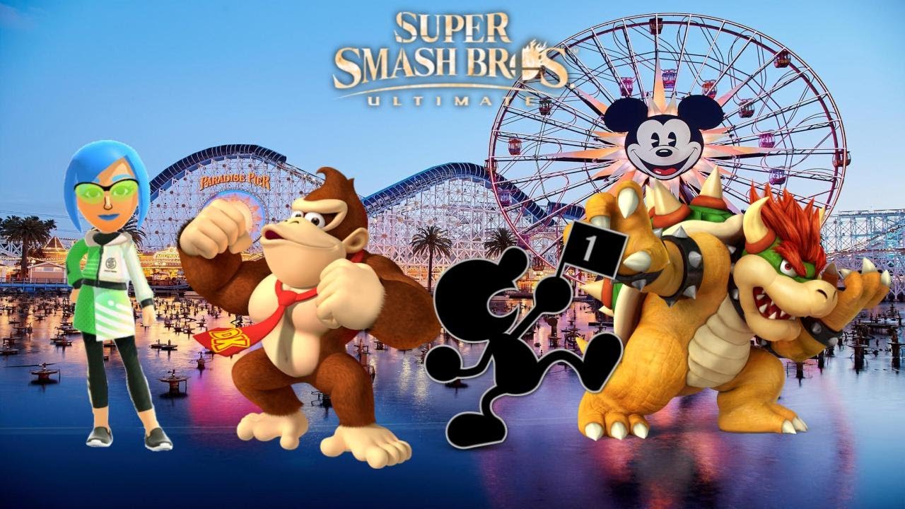 Super Smash Bros. Ultimate - Match 21 (3 players, Stock) - YouTube