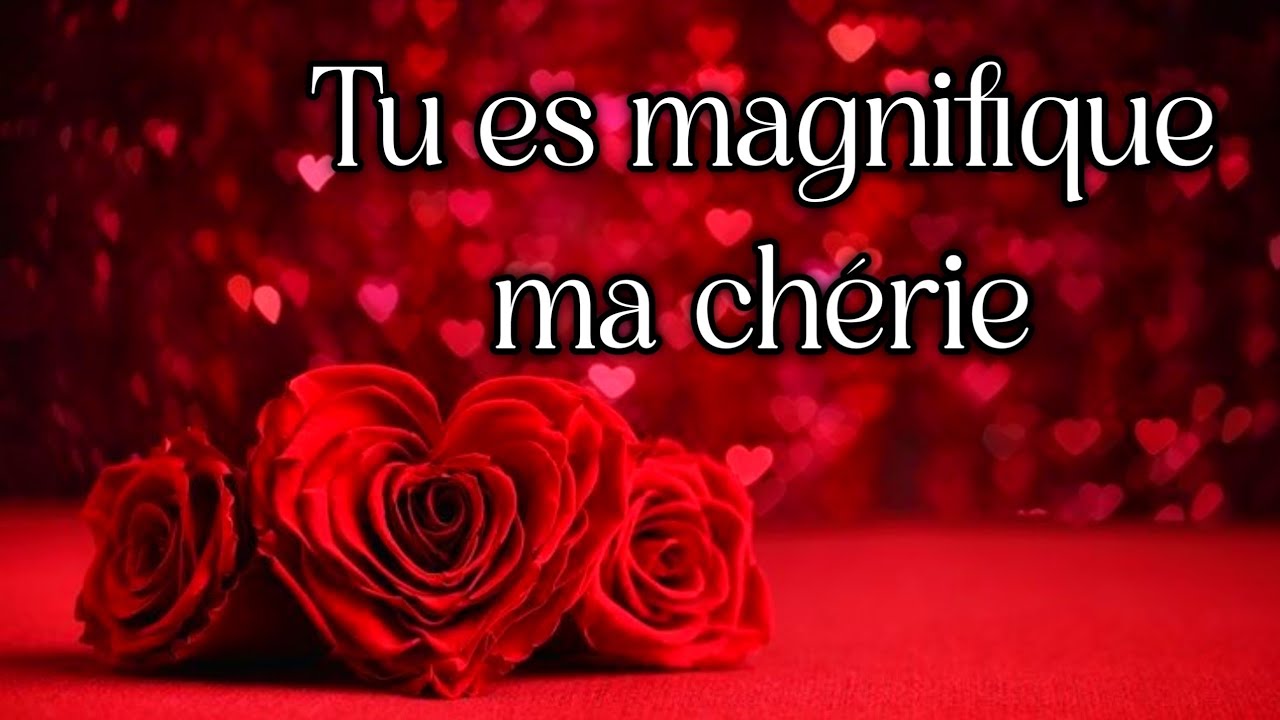 Tu es magnifique ma chérie 💕 poème d'amour touchant ️texte d'amour ...