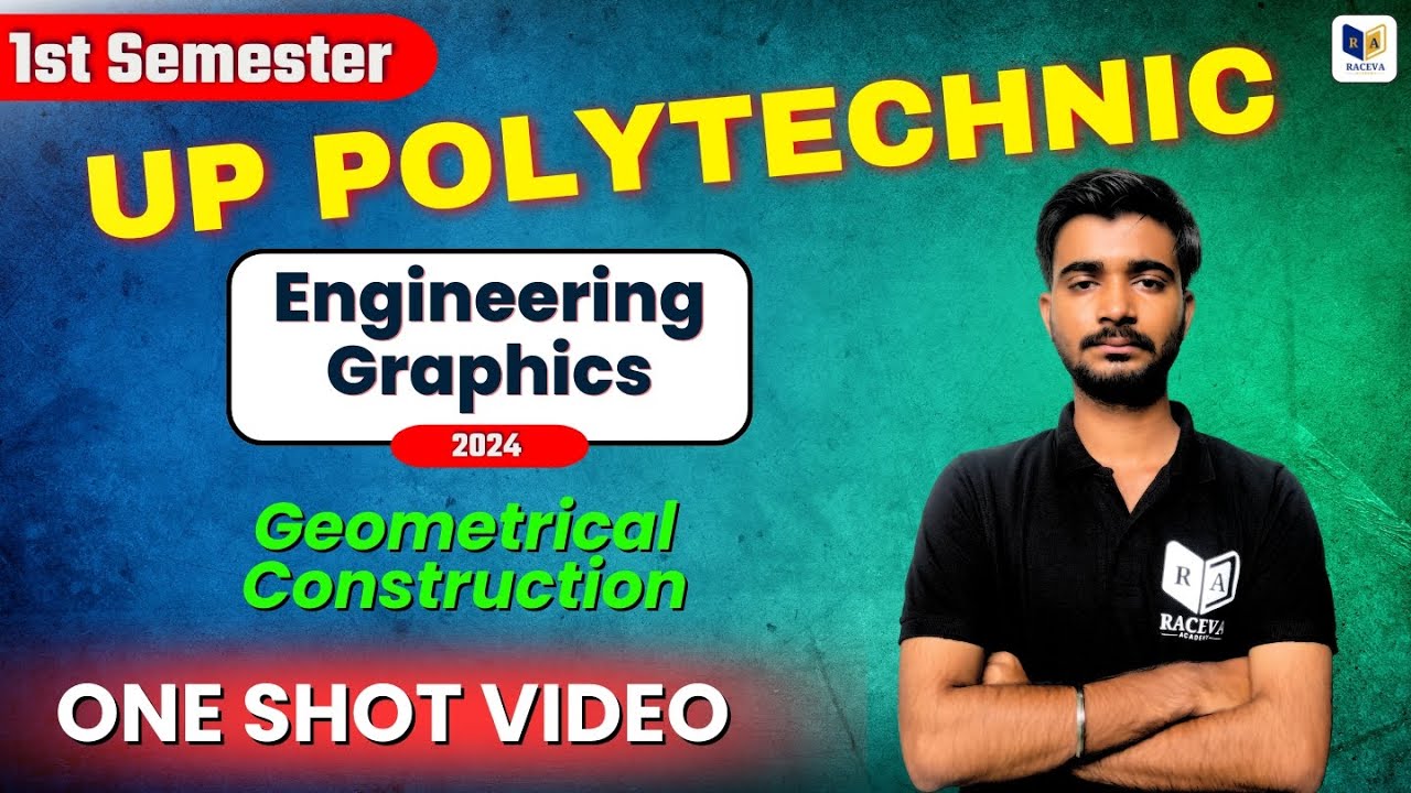 Engineering Graphics Geometrical Construction One Shot Video | Up ...