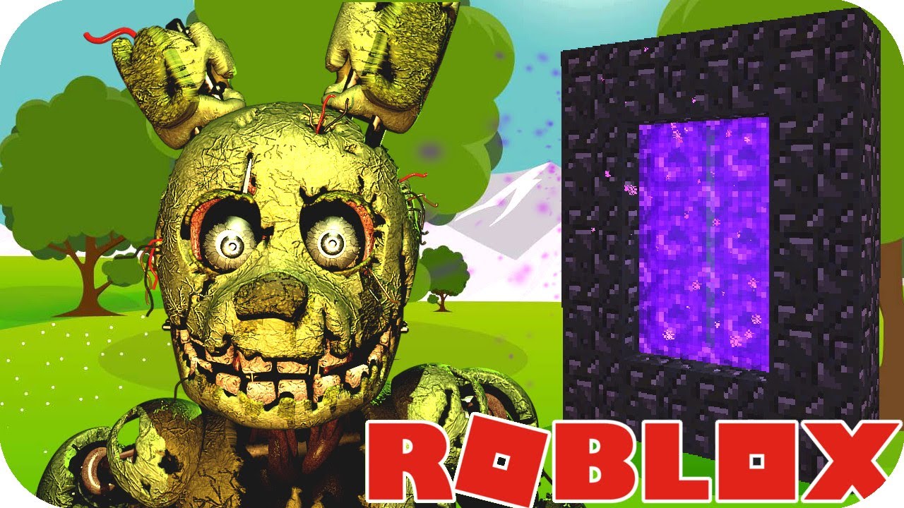 🐷 DIMENSION FNAF SPRINGTRAP EN ROBLOX - ROBLOX AENH - YouTube