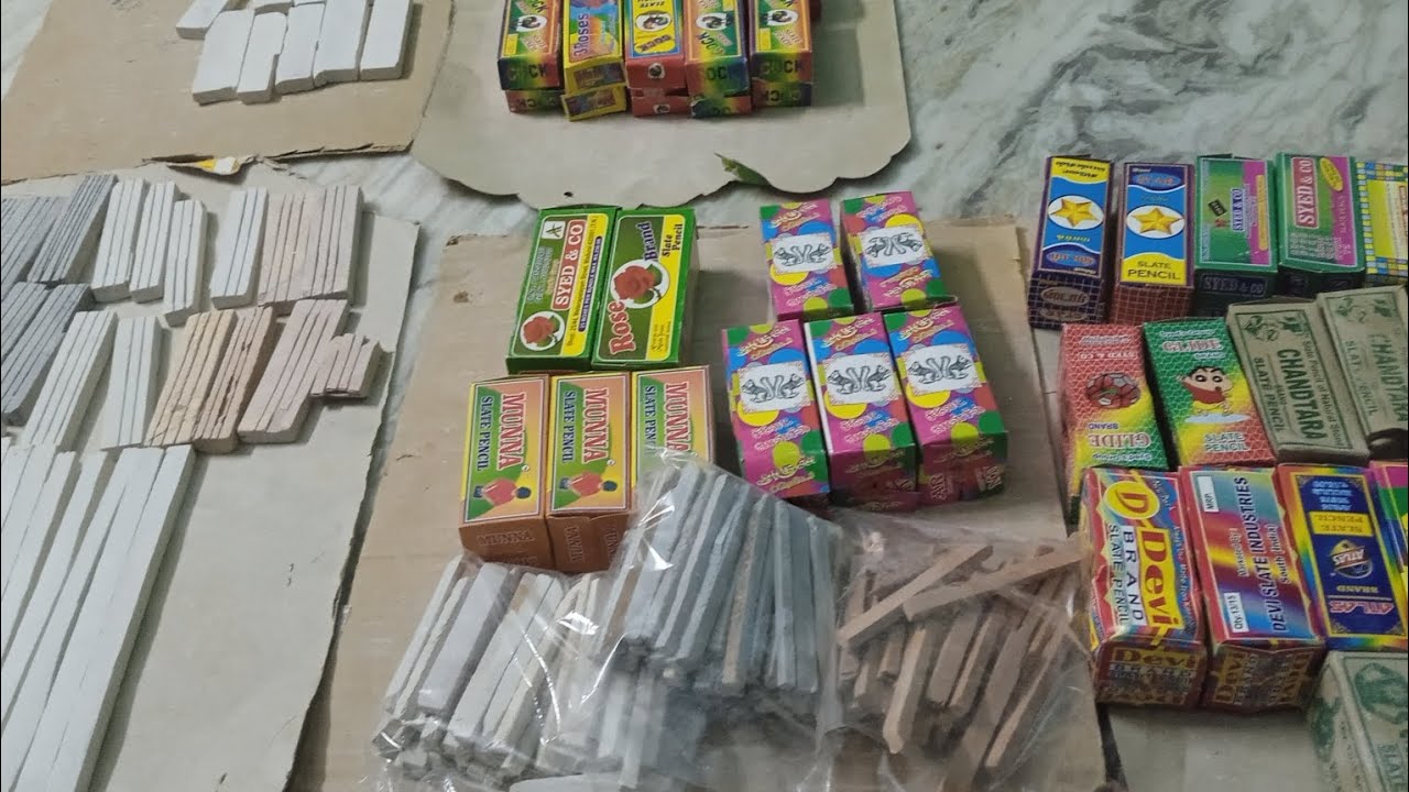 Slate pencil seller in Tamilnadu#Customer packing video#For order ...