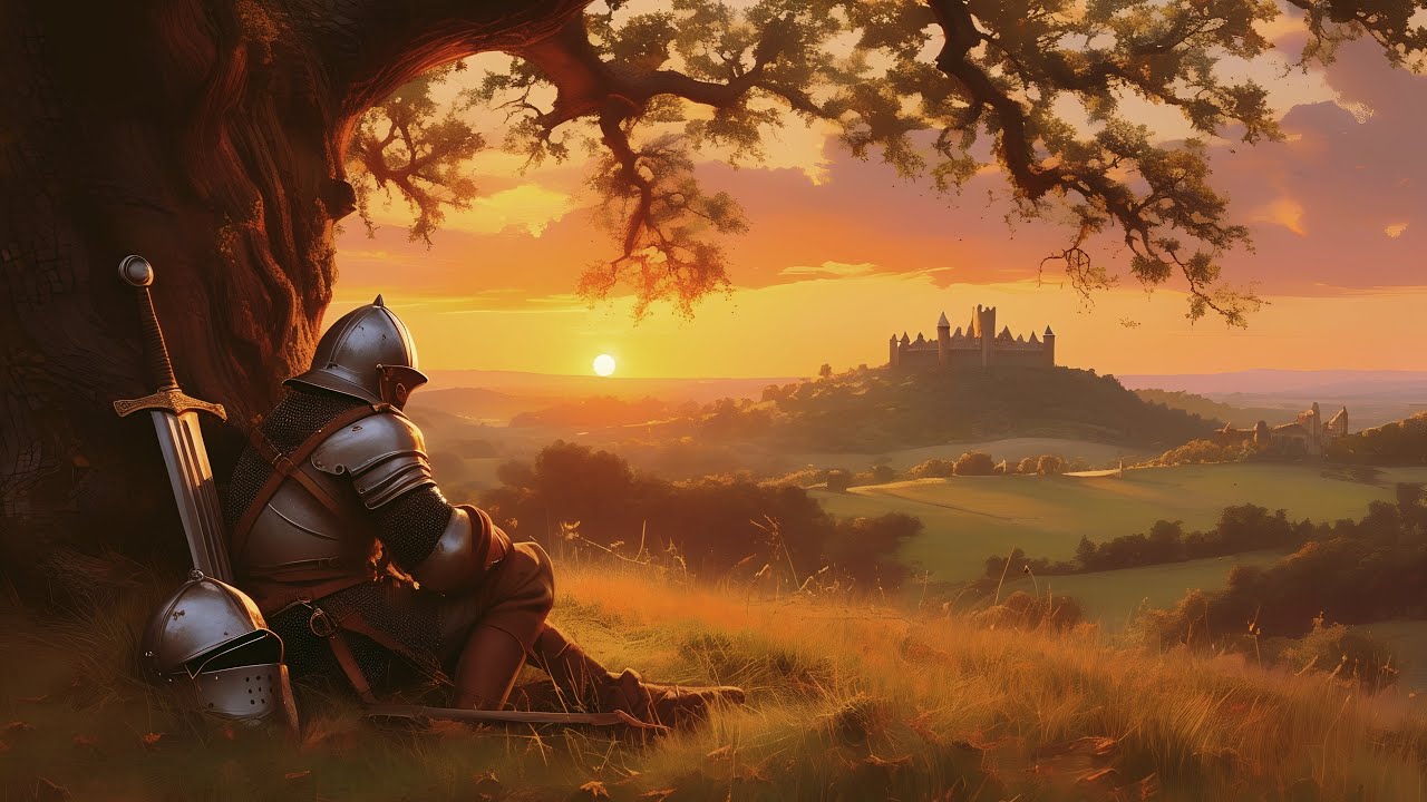 The Warrior's Respite: A Medieval Journey in Tranquility | Medieval ...