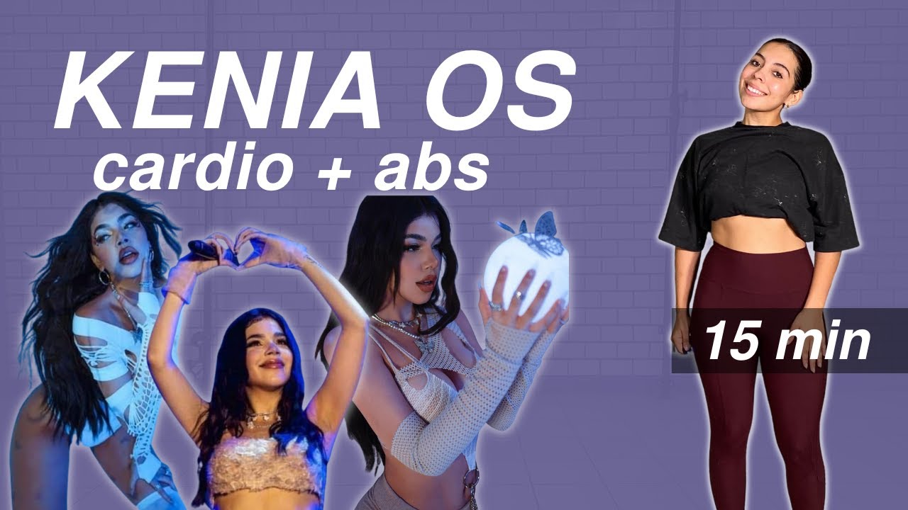 rutina de KENIA OS INTENSO | ejercicios de cardio, abdomen y brazo ...