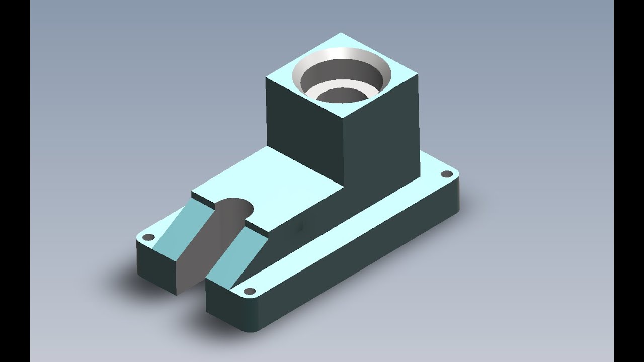 SolidWorks Beginner Exercise 22 - YouTube