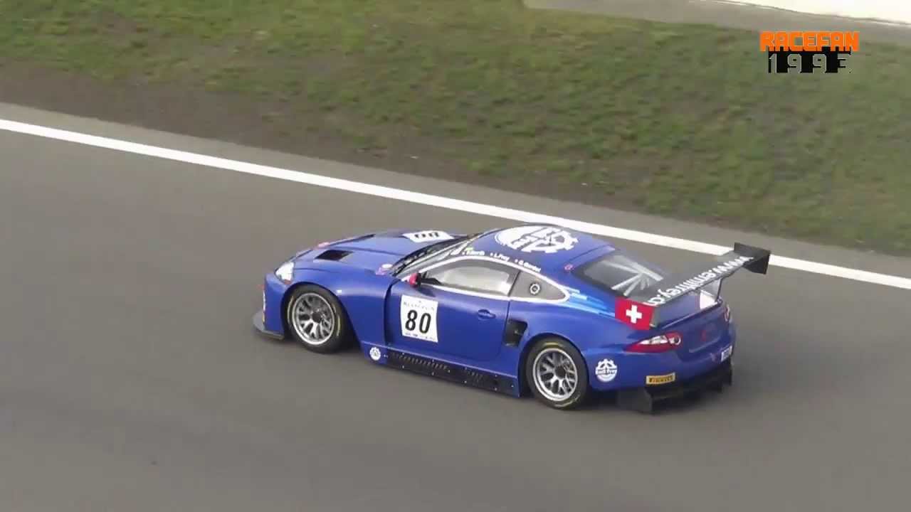 Emil Frey Racing Jaguar GT3 BES 1000km Nürburgring 2013 - YouTube
