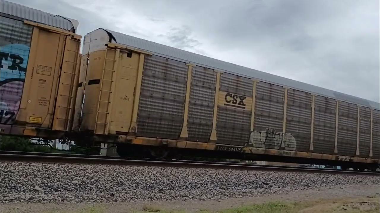 BNSF 4681 with a Rear End DPU - YouTube