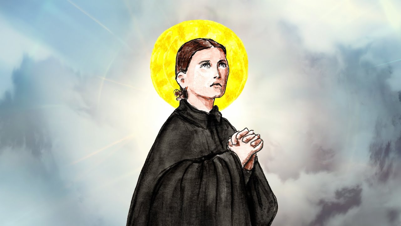 Saint Gemma Patron of Healing Back Pain & Headaches Live Drawing ...