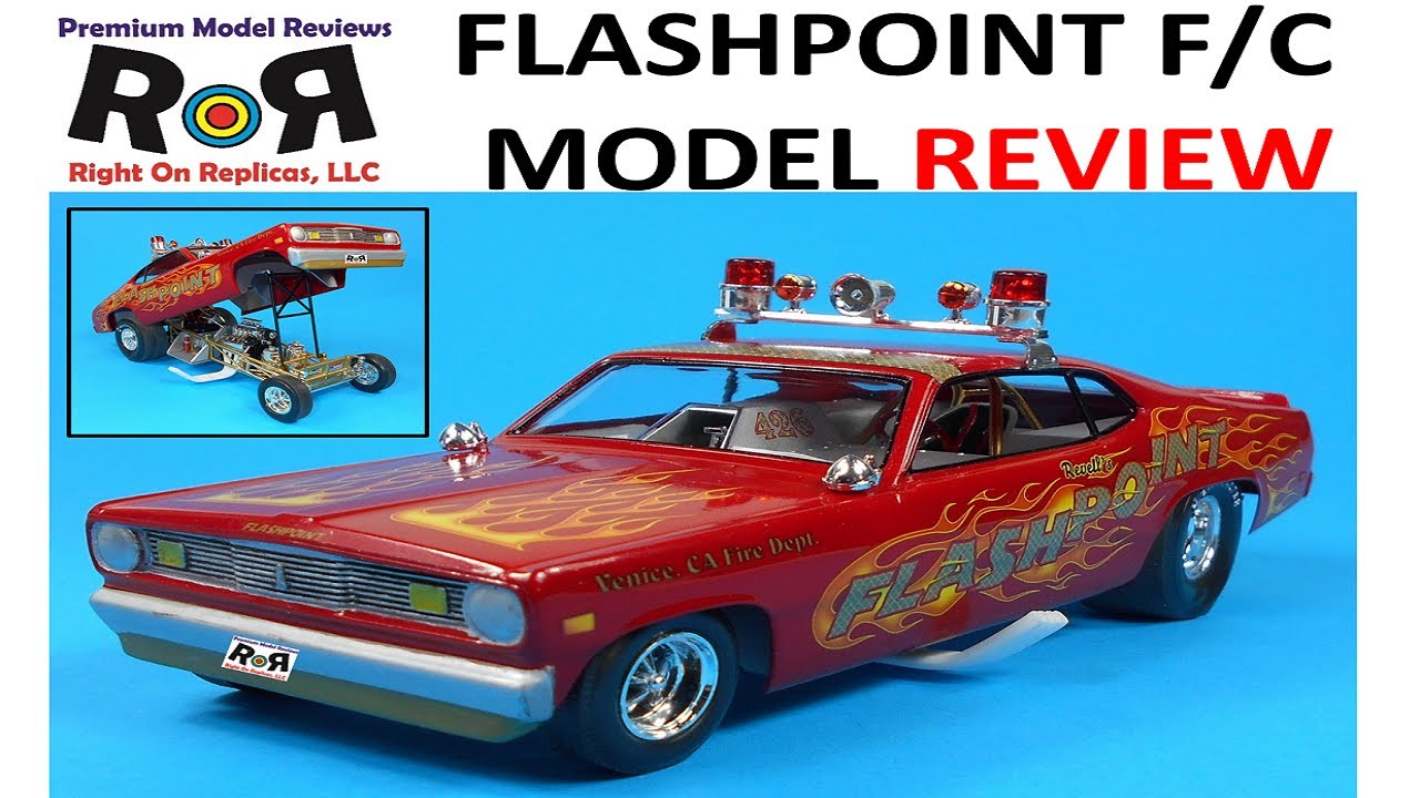 1970 Plymouth Duster Funny Car 1:24 Scale Revell 4528 -Model Kit Build ...