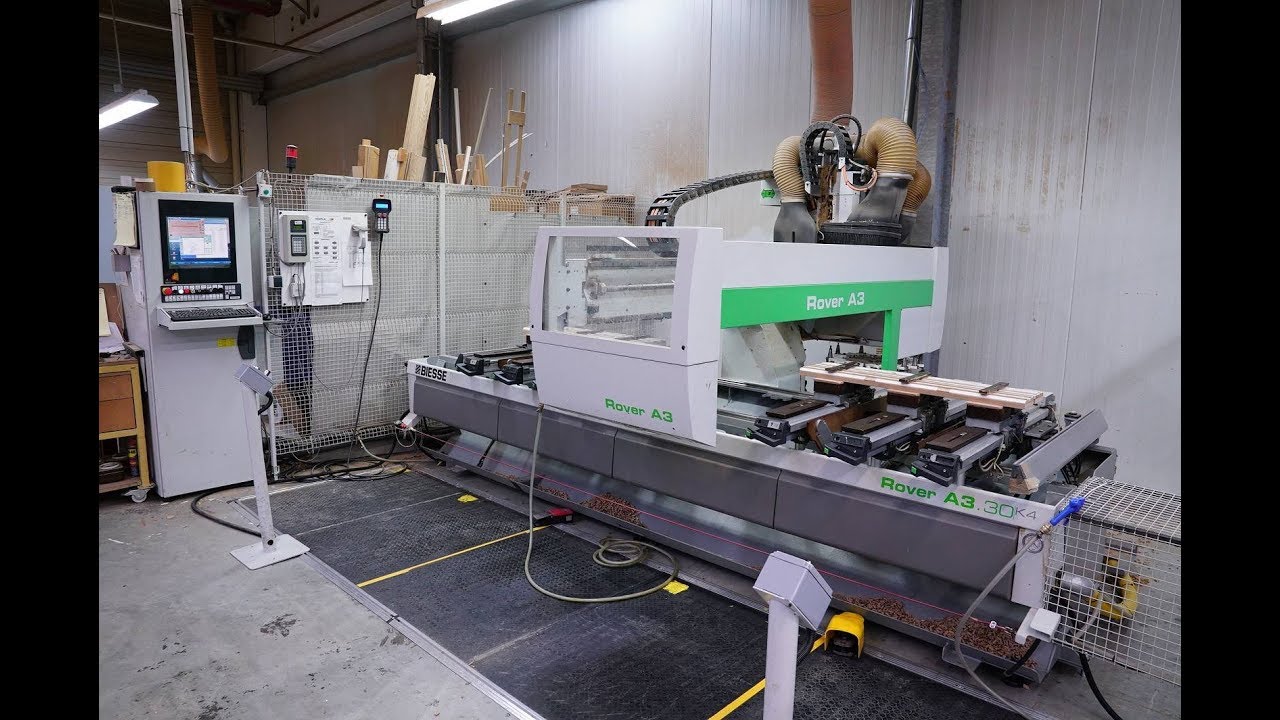 BIESSE ROVER A 3.30 K4 (Höchsmann Klipphausen) - YouTube