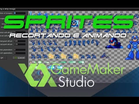 TUTORIAL GAME MAKER STUDIO - MEGA MAN [SPRITES] - YouTube