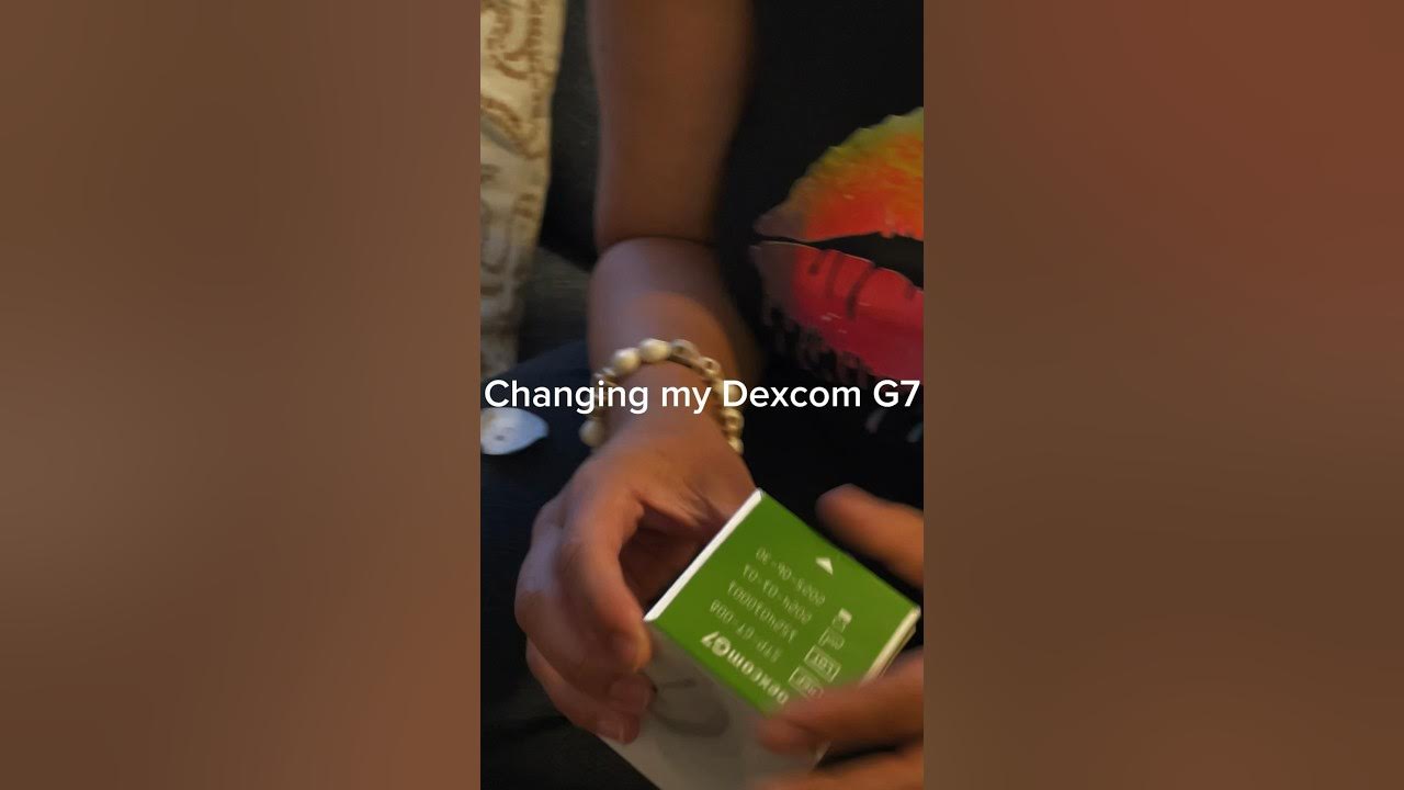 Changing my Dexcom G7 - YouTube