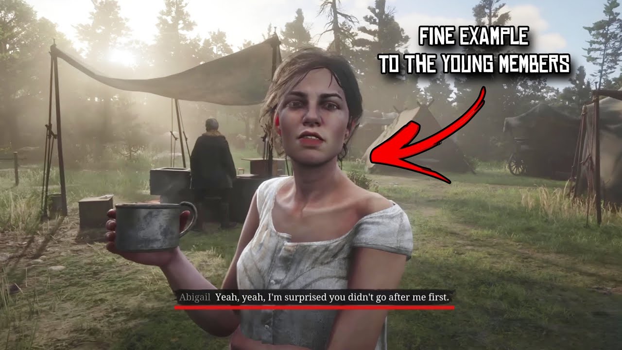 Arthur says Abigail is the best in the business | Rdr2 - YouTube