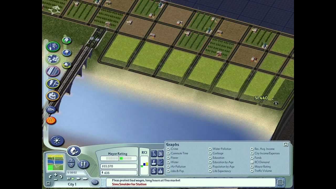 Let's Play Sim City 4 Part 2 - More Zones! - YouTube