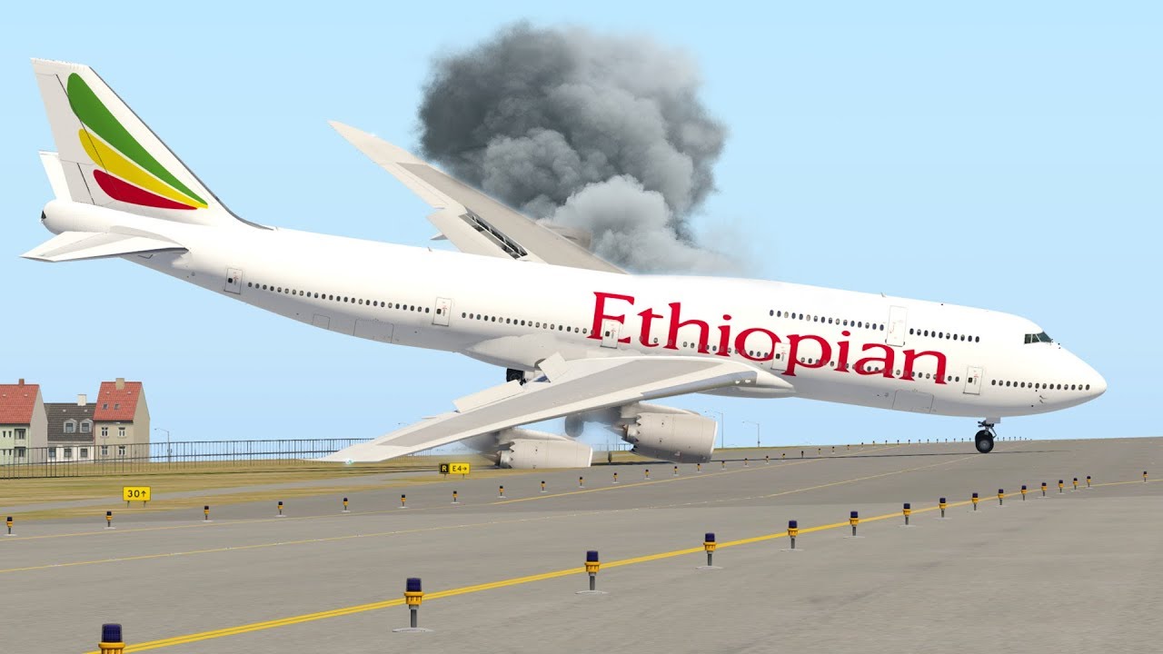 Pilot Using His Skill To Save The Huge Plane From Deadly Crash | X ...