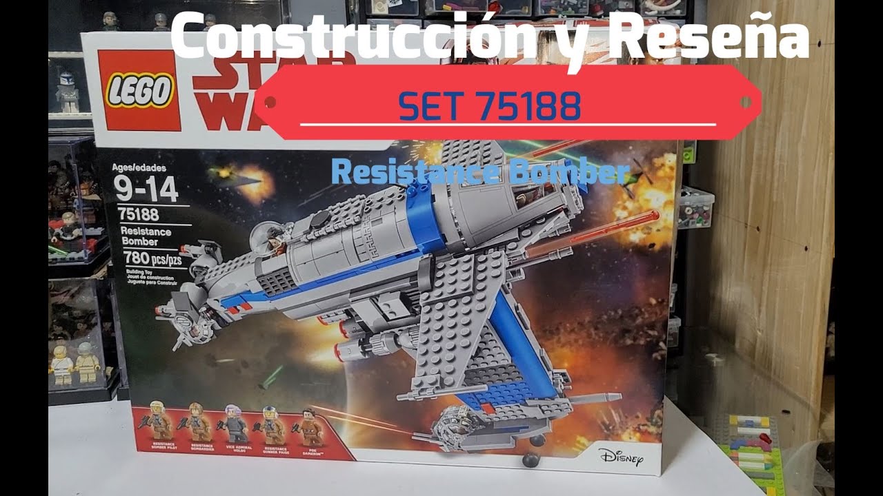 Construcción y Reseña del set 75188: Resistance Bomber - YouTube