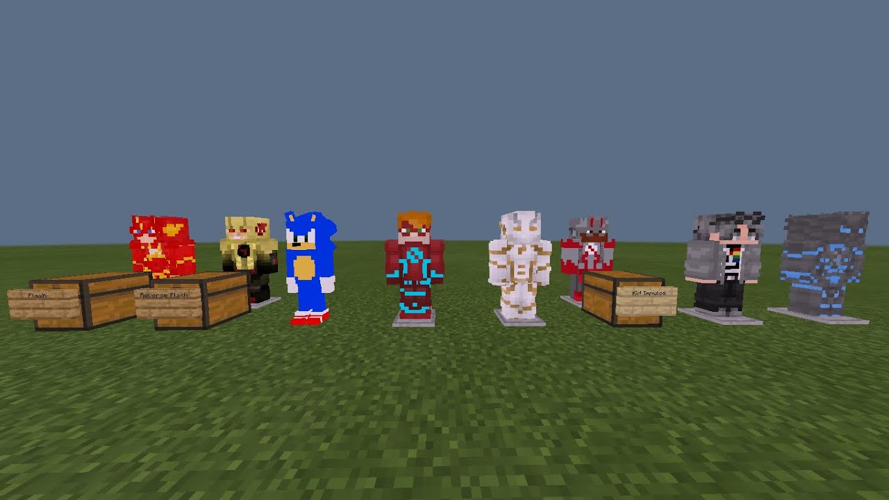 MINECRAFT SPEEDSTERS ADDON V1 (DOWNLOAD) - YouTube