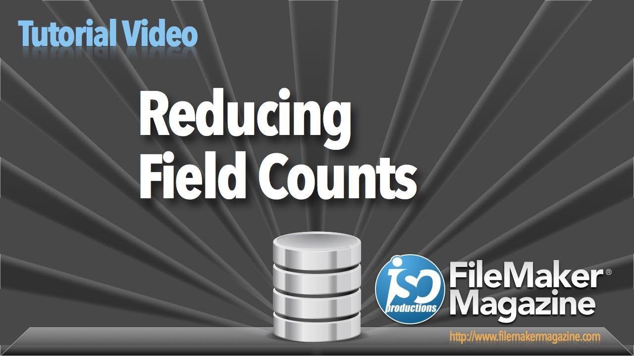FileMaker Tutorial - Reducing Field Counts - YouTube FileMaker Tutorial - Reducing Field Counts - YouTube