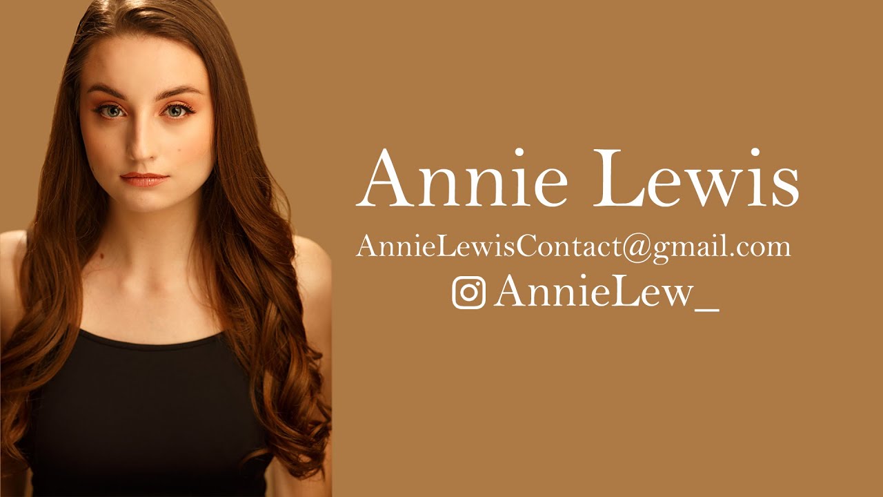 Annie Lewis Concert Dance Reel - YouTube