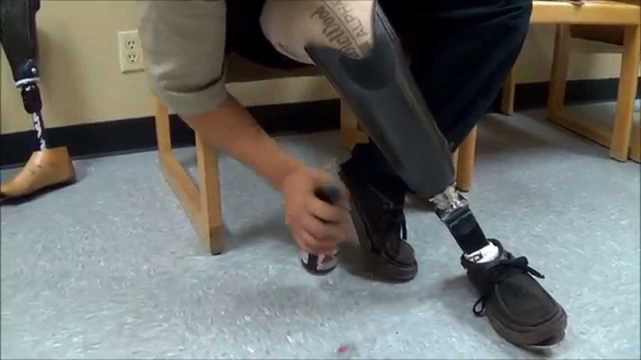 Prosthetic Leg Bottle Opener - YouTube