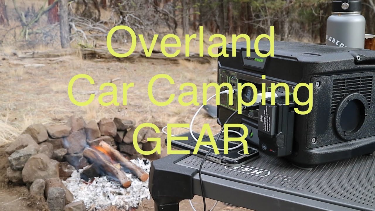 Overland Car Camping Gear - Blackfire Portable Power Station - YouTube