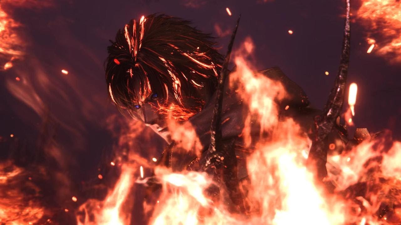 FINAL FANTASY XVI Clive berserker form limit break semi primal FF16 ...