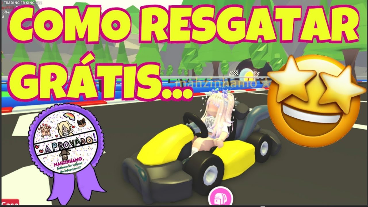 COMO PEGAR GRÁTIS TODOS OS KARTS DA NOVA ATUALIZAÇÃO DA CASA DA PISTA ...