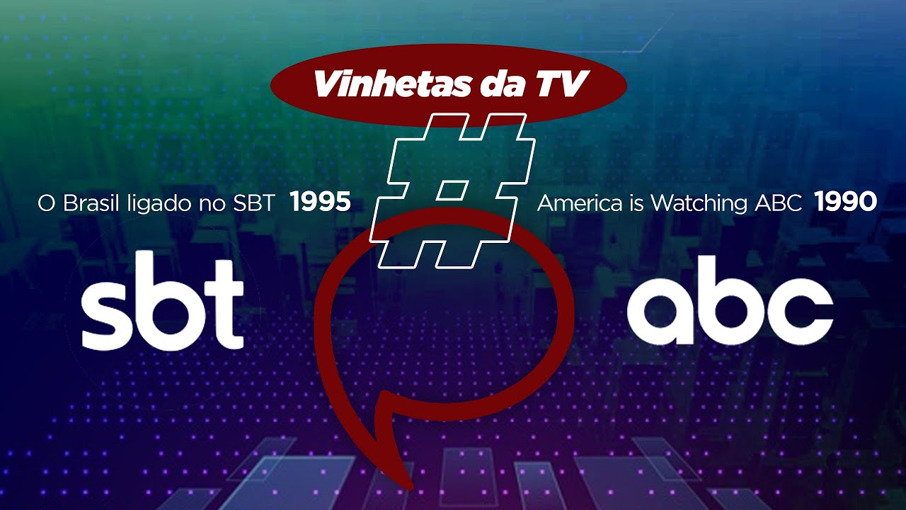 Vinhetas da TV - versões ABC e SBT - YouTube
