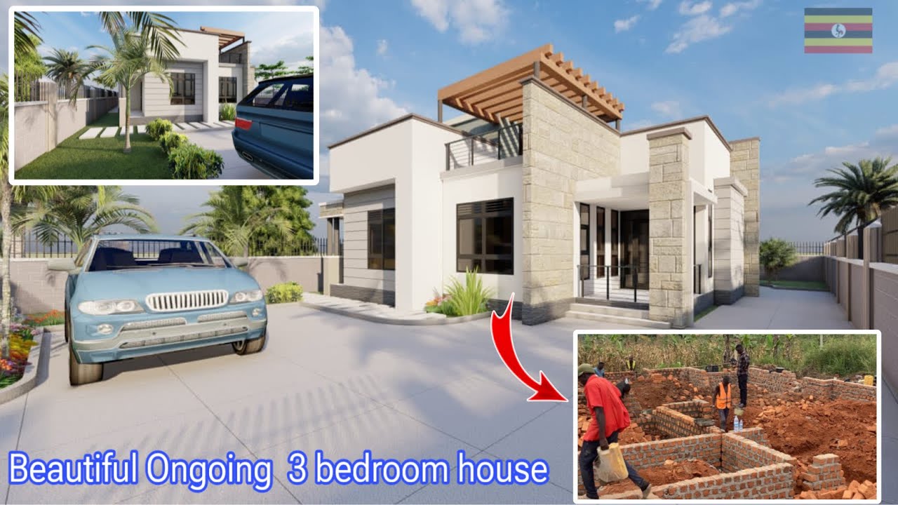Ongoing 3 bedroom house project in mwererwe semuto road nansana ...