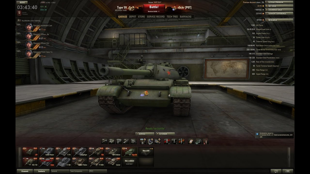 World of Tanks - Type 59 - Golden Days - YouTube