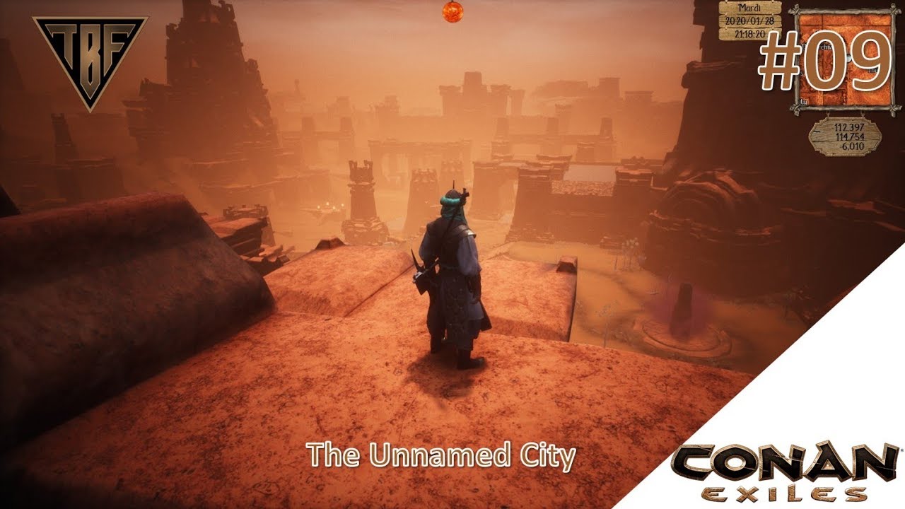 The Unnamed City! Conan Exiles E09 - New Horse Mount update let's play ...