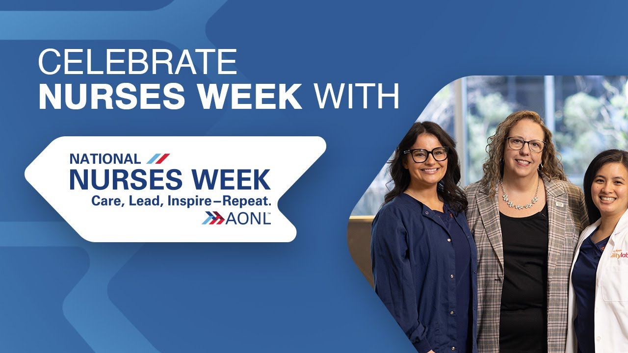 Care. Lead. Inspire. — Repeat. | AONL Nurses Week 2025 Trailer - YouTube