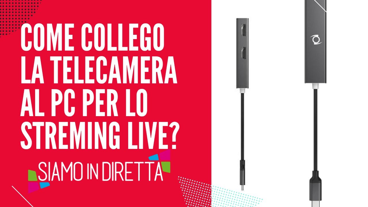 Come collegare telecamera al pc per streaming? Ho provato la "Z CAM ...