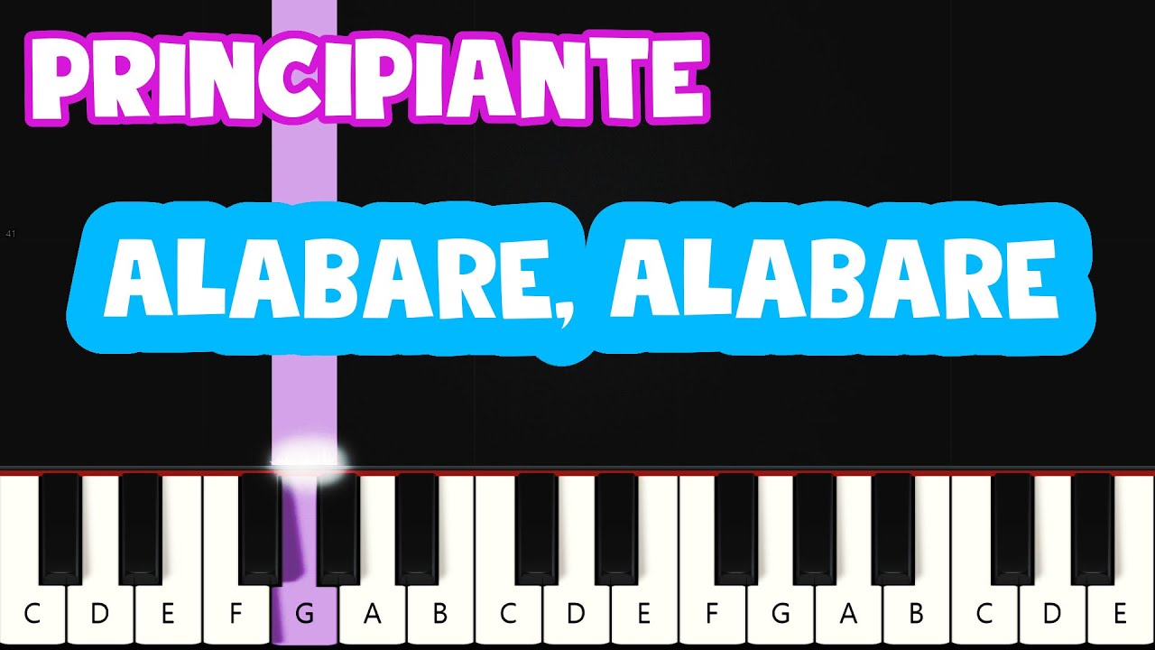 Alabare, Alabare - Corito | Teclado y Piano Tutorial | Nivel Fácil Para ...