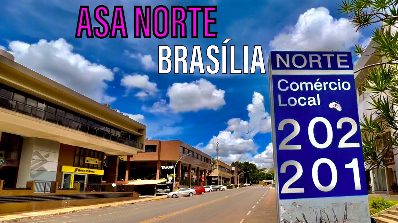 ASA NORTE, Caminhando por Brasília, Comercial 202 Norte - YouTube