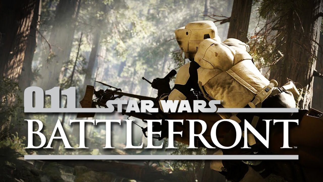 STAR WARS BATTLEFRONT #11 - Bronze on Tour on Speeder Bike! ☠ ...