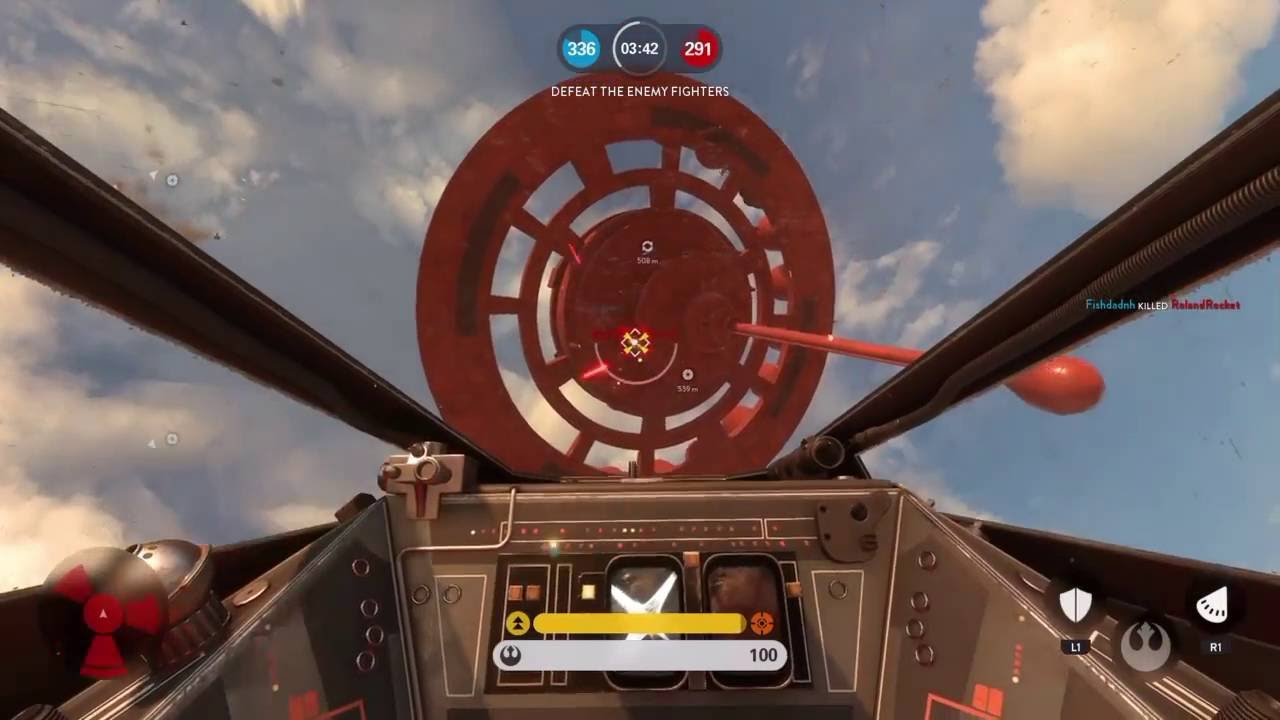 Star Wars Battlefront Bespin DLC Fighter Squadron - YouTube