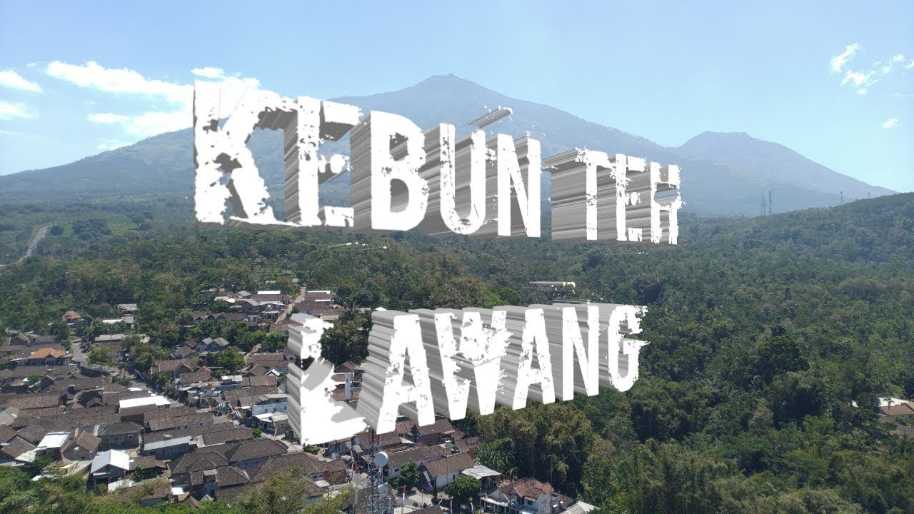 Menakjubkan...Panorama Kebun Teh Lawang-Malang - YouTube