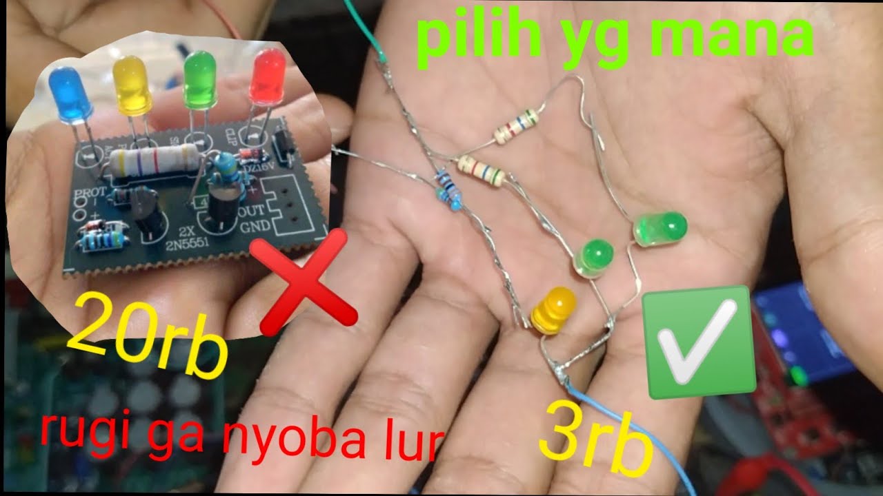 skema led signal clip untuk amplifier ter simpel - YouTube