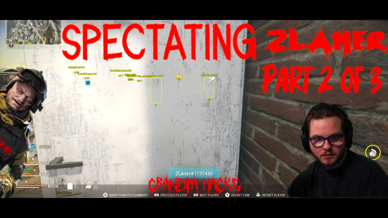 Spectating ZLaner with WALL HACKS COD WARZONE 3 (Part 2 of 3) - YouTube