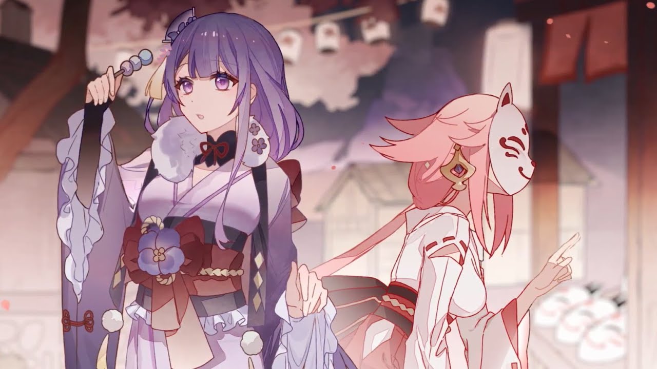 🌸EiMiko🌸 Shadow of A Thousand Years / 影照千年华 Genshin Impact duet cover ...