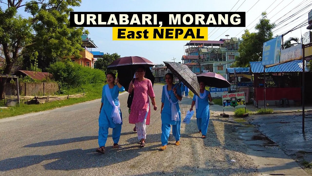 [4K🇳🇵] Urlabari, MORANG - East NEPAL - Virtual Walking Tour 2022 - YouTube