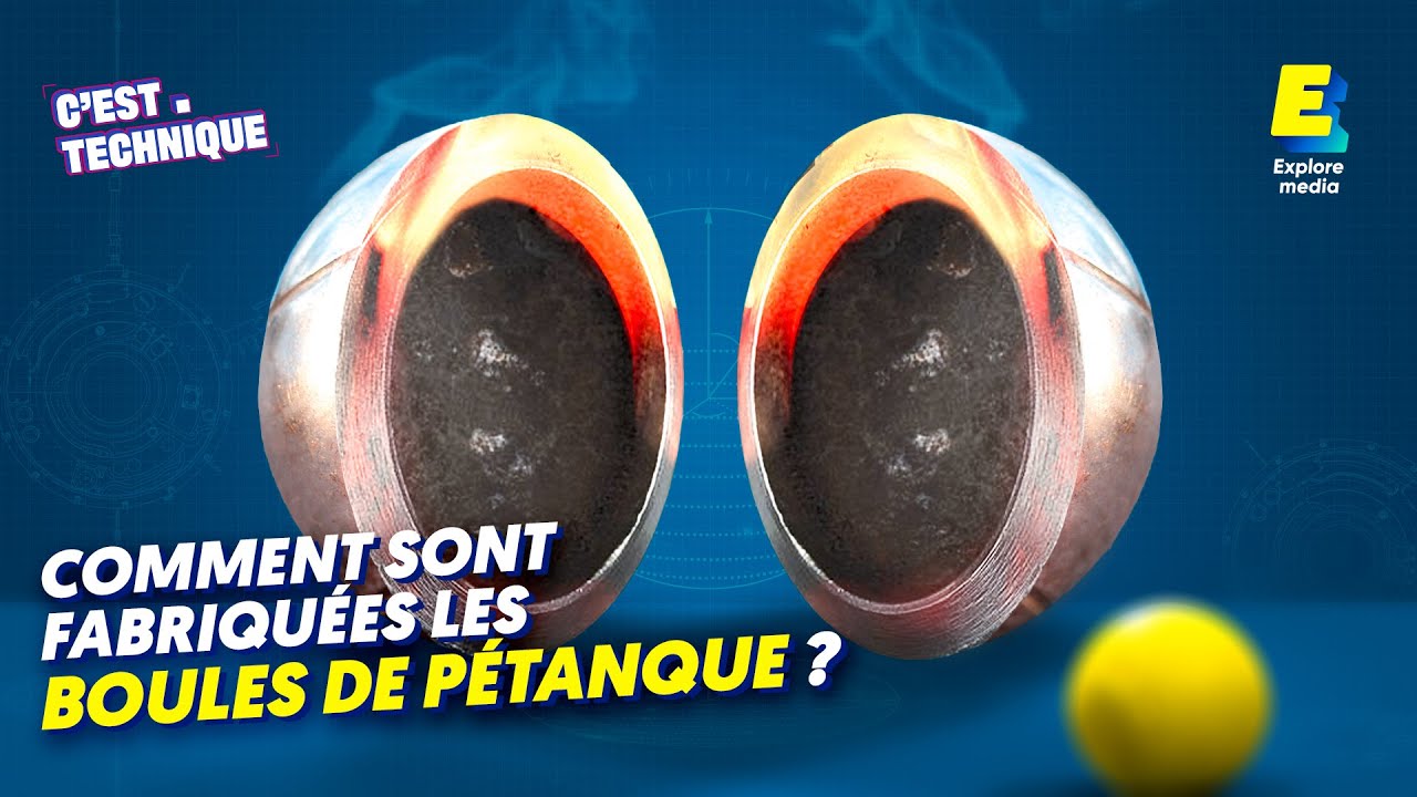 Comment sont fabriquées les boules de pétanque ? | C'est Technique ...