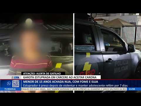 DF ALERTA - Menor de 15 anos achada nua, com fome e suja