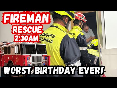 SCARY FIREMAN RESCUE ON OWEN'S BIRTHDAY in Spain!🇪🇸 