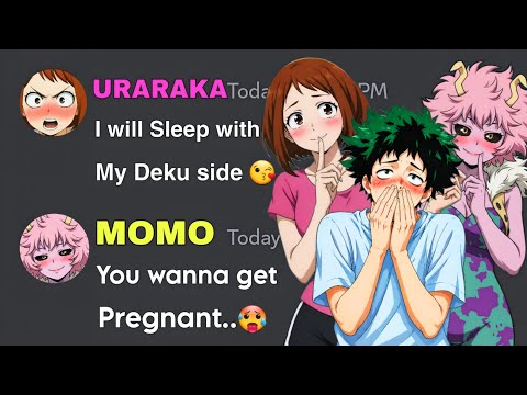 If Mha Couples Had a Sleepover | My Hero Academia discord server