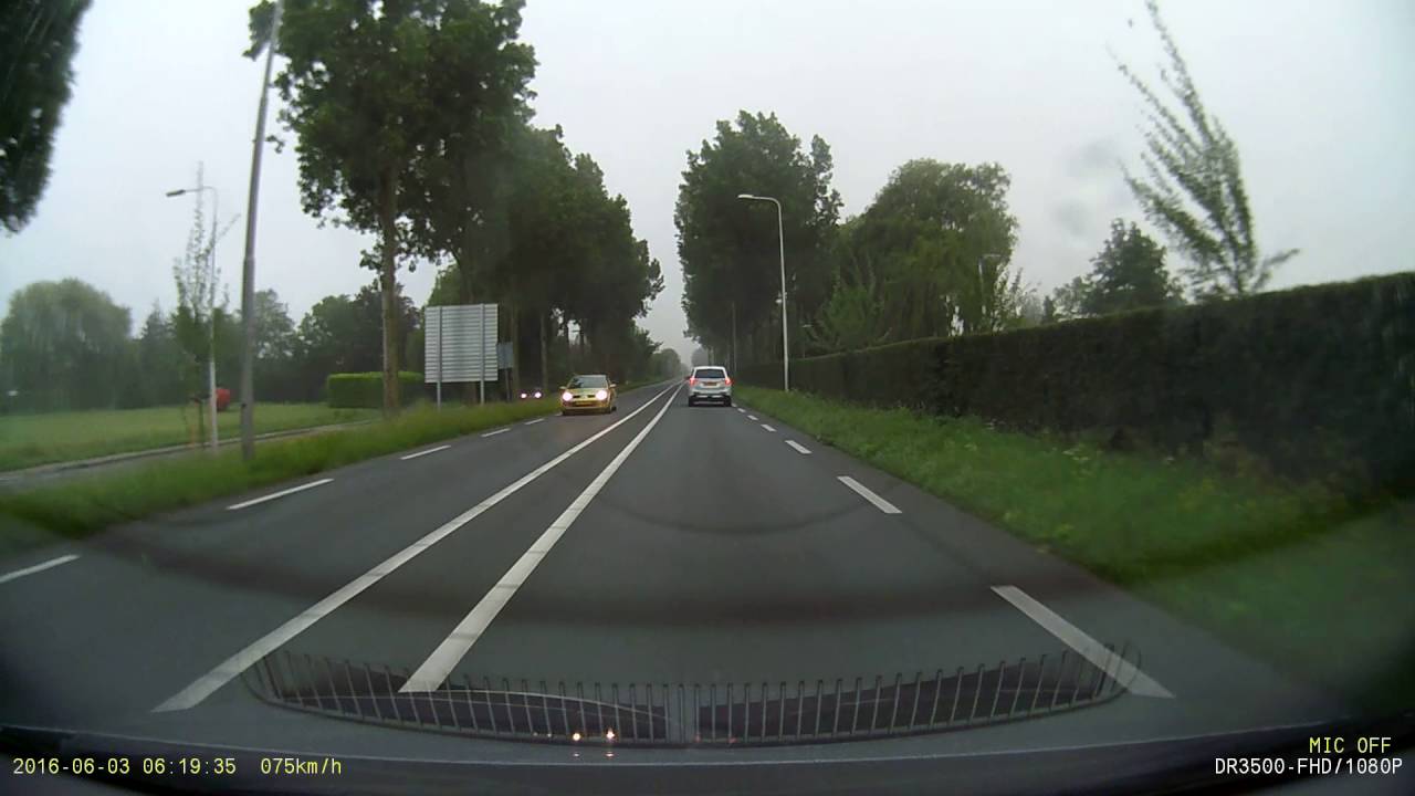 BlackVue DR3500-FHD dashcam - YouTube